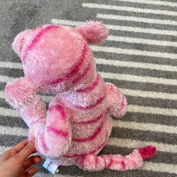 Disney | Other | Vintage Disney Pink Sparkle Tigger Large Plush | Poshmark
